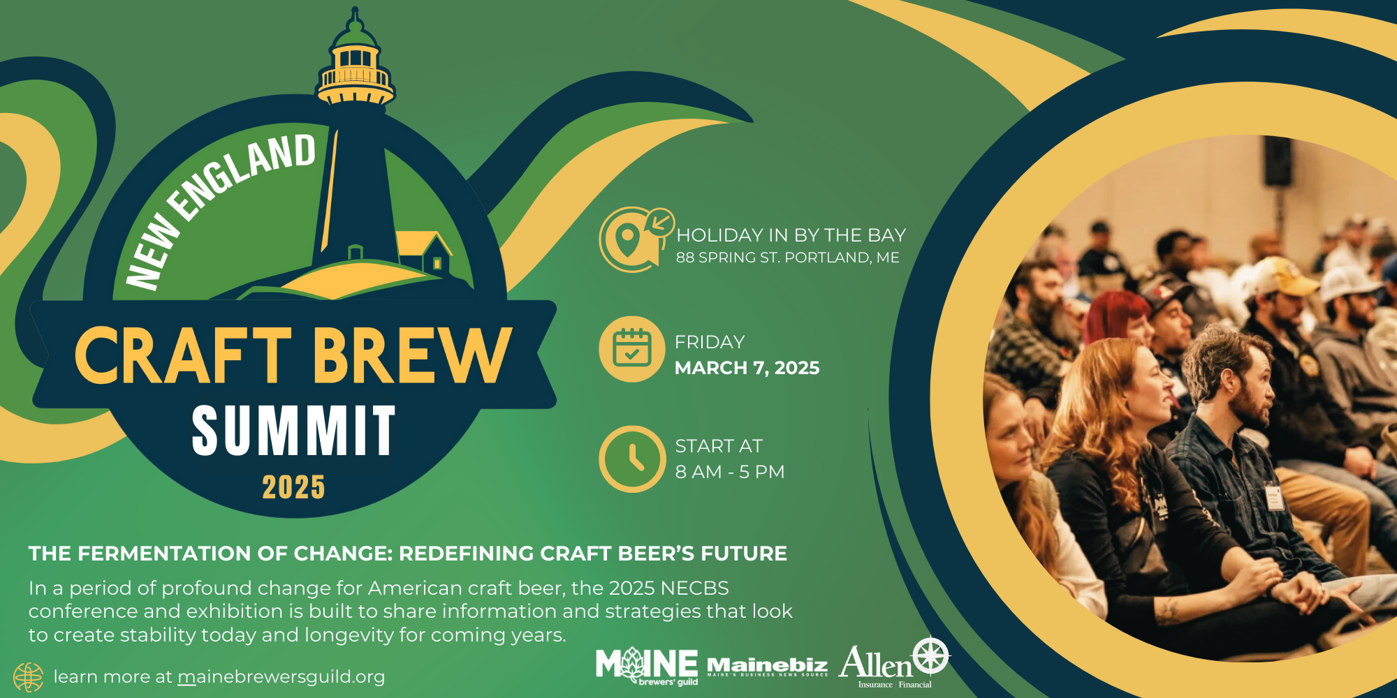 New England Craft Brew Summit - Maine Brewers' Guild